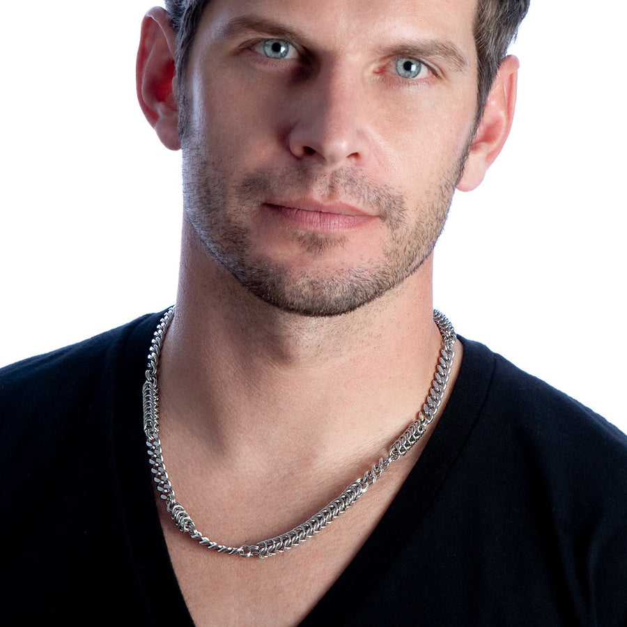 HIS Rope & Chain Necklace – Rapt In Maille